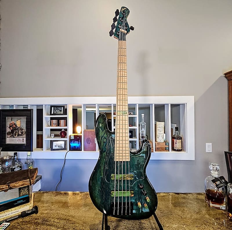 Marco Bass 24 TFL - Custom Green Sunburst | Reverb