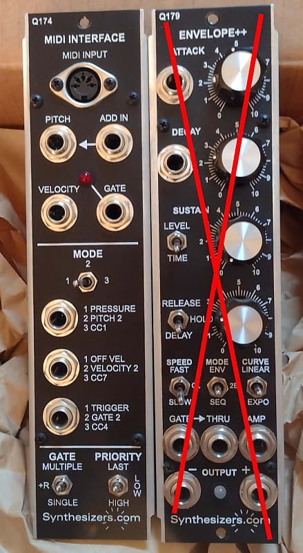 Synthesizers.com Q174 MIDI INTERFACE 2022 | Reverb