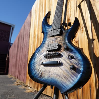 ESP LTD Original FRX CTM NT - Blue Black Burst 6-String | Reverb
