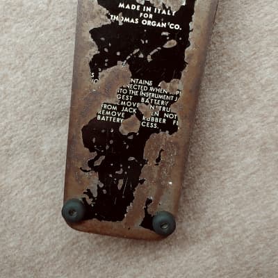 Vox Thomas Organ Cry Baby 1968 Clyde McCoy Halo Icar V846 | Reverb