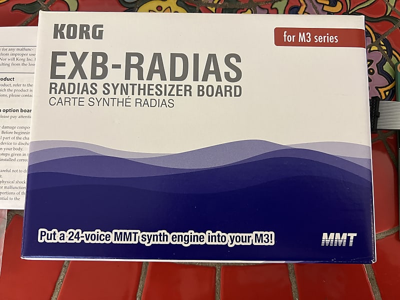 Korg EXB-Radias Expansion for M3 series | Reverb UK