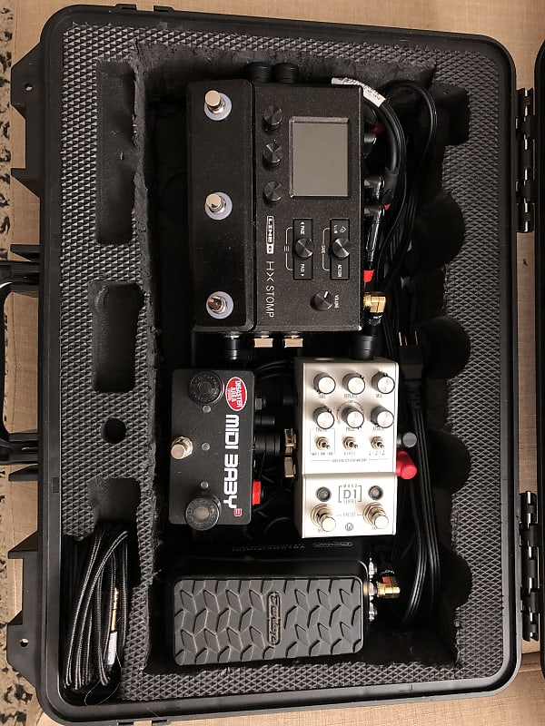 HX stomp Mini Pedal Board + Hard Case | Reverb