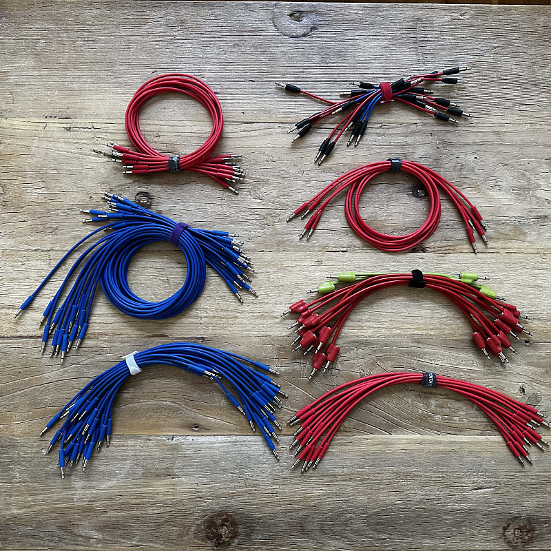 Misc Eurorack Patch Cable Bundle | Reverb