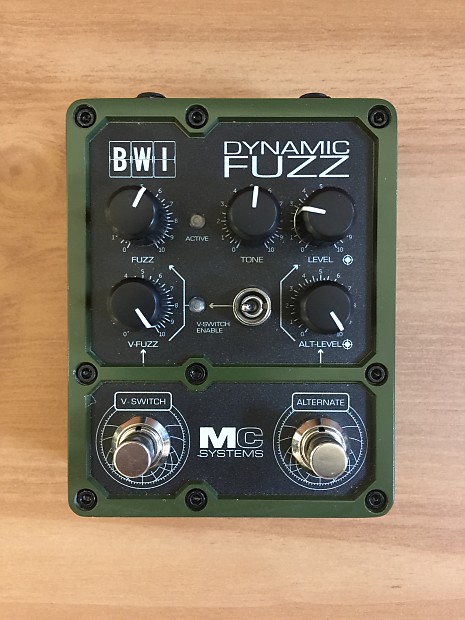 MC Systems Dynamic Fuzz Green | Reverb