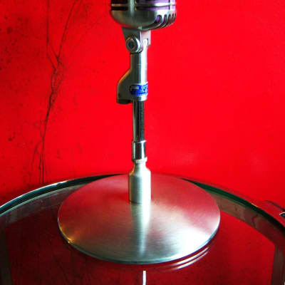 Vintage RARE 1960's Atlas Sound DS9 microphone desk stand w | Reverb