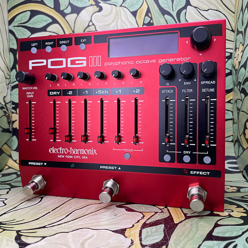 Electro-Harmonix POG 3 Polyphonic Octave Generator | Reverb