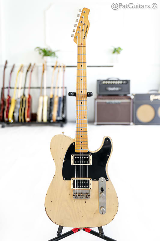2015 Chad Underwood Gib Tele in Blonde Jeff Beck Telecaster | Reverb
