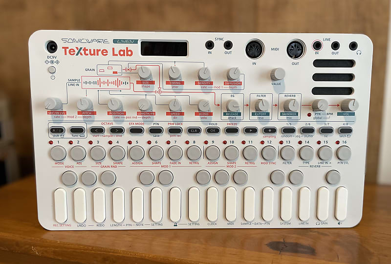 Sonicware Texture Lab Granular Synthesizer & Effector | Reverb