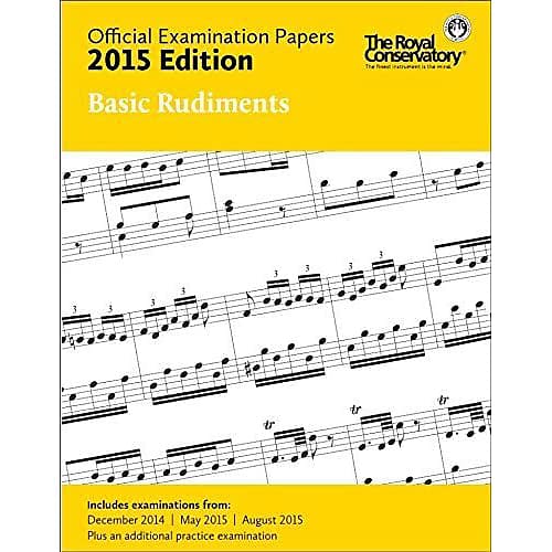 Official Examination Papers 2015 Edition - Basic Rudiments | Reverb