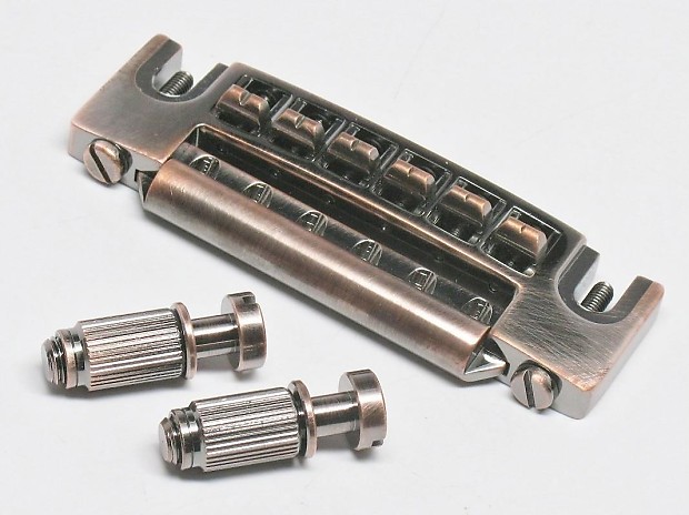 New Genuine SCHALLER 455 Guitar Bridge/Tailpiece, VINTAGE | Reverb