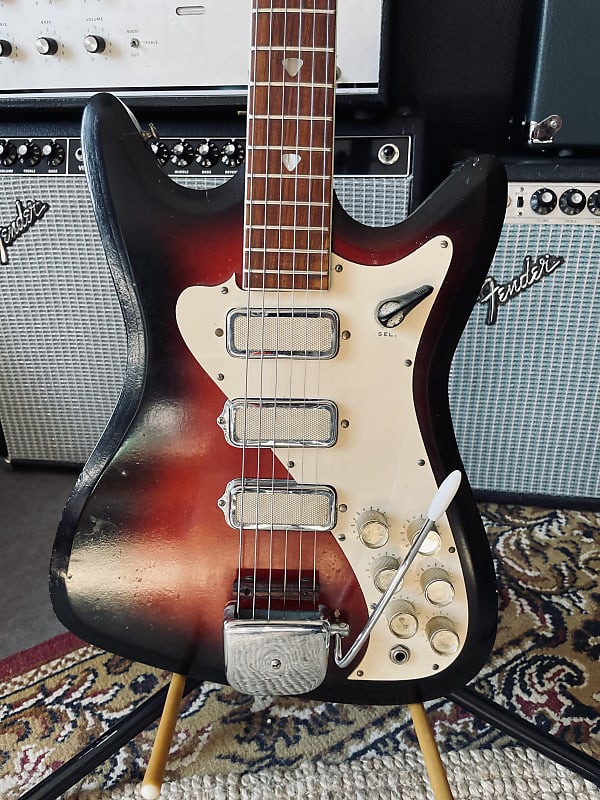 Kay Vanguard K333 1964/65 - Redburst | Reverb Canada