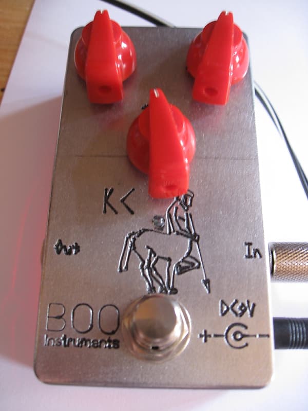 Boo Instruments KC Boost/Overdrive Pedal Handmade In England | Reverb