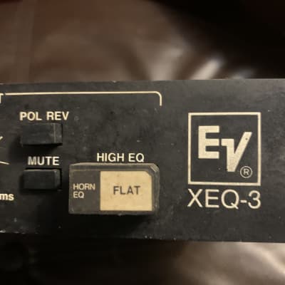 Electro Voice XEQ-3 Three Way Crossover/Equalizer | Reverb