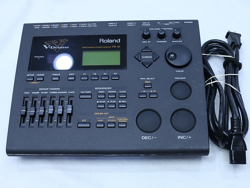 Roland TD-10 Drum Module Brain TD10 TDW1 Expansion | Reverb