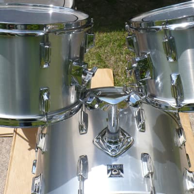 1979 Tama Imperialstar 4 piece Shell Pack Hairline Chrome | Reverb