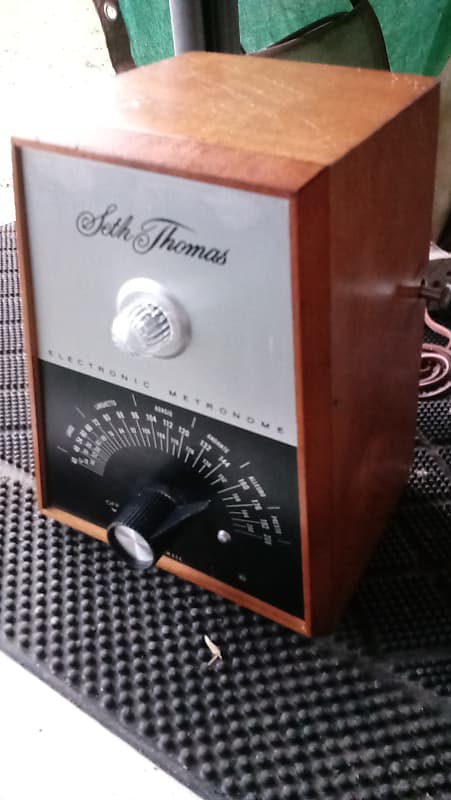 Seth Thomas,vintage.tube driven, metronome E962-000 1970 | Reverb
