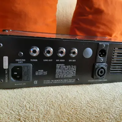 Warwick Pro Fet II 250 Watt Bass Amp | Reverb Australia