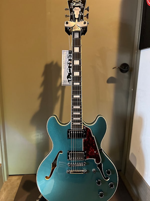 D'Angelico Premier DC Semi-Hollow Double Cutaway with | Reverb