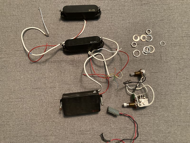 EMG SA/SA/89 Active HSS Pickup Set late 90's early 00's | Reverb