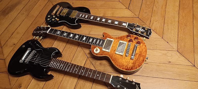 Mini Sg Junior Lefty 2022 Purple Luxal | Reverb