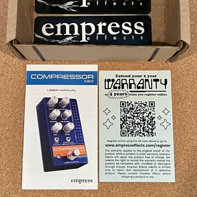 Empress Compressor MKII | Reverb