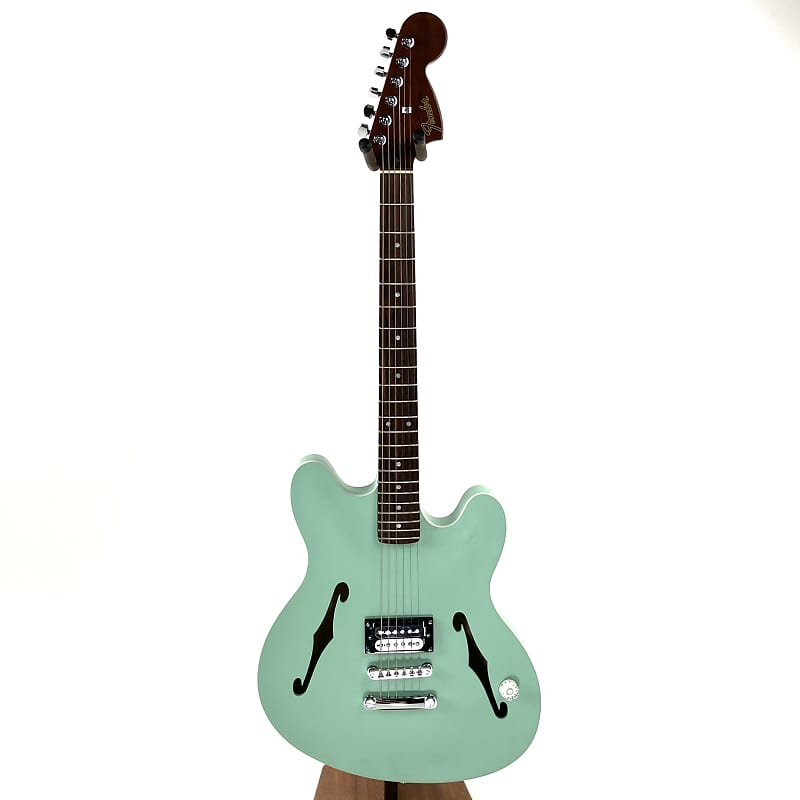 Fender Tom DeLonge Starcaster Signature Satin Surf Green | Reverb