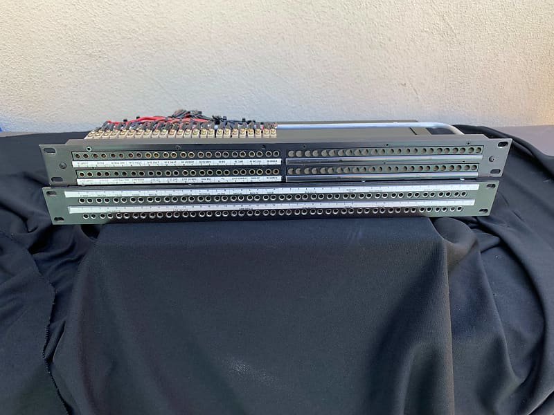 AUDIO ACCESSORIES 9625 96-Point TT-DB25 Patchbay 2010s BLACK | Reverb