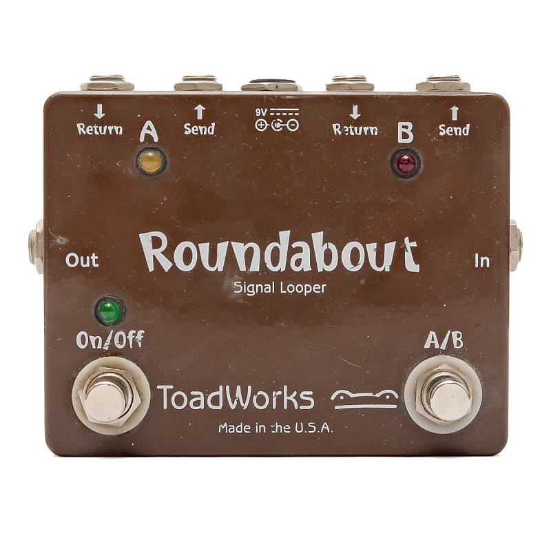 ToadWorks - Roundabout - Dual FX Loop Signal Router w/ Box - | Reverb