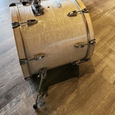 Used Pearl Export 5pc Drum Set White Oyster | Reverb