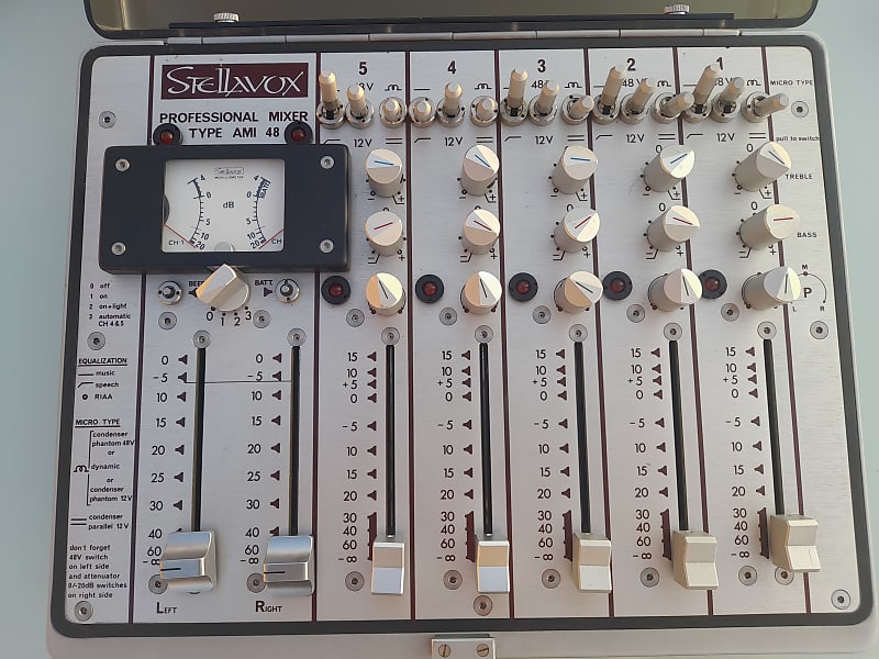 Stellavox AMI 48 studio mixer | Reverb UK