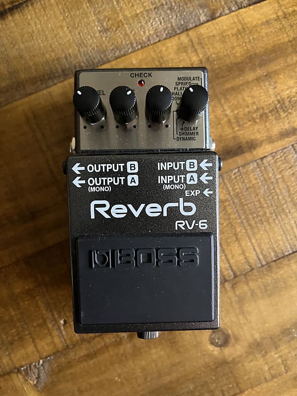 Boss RV-6 Reverb 2015 - Present - Silver | Reverb