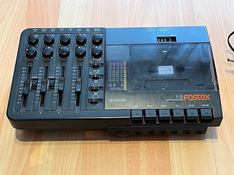 Fostex X-18 Multitracker 4 Track Cassette Recorder | Reverb
