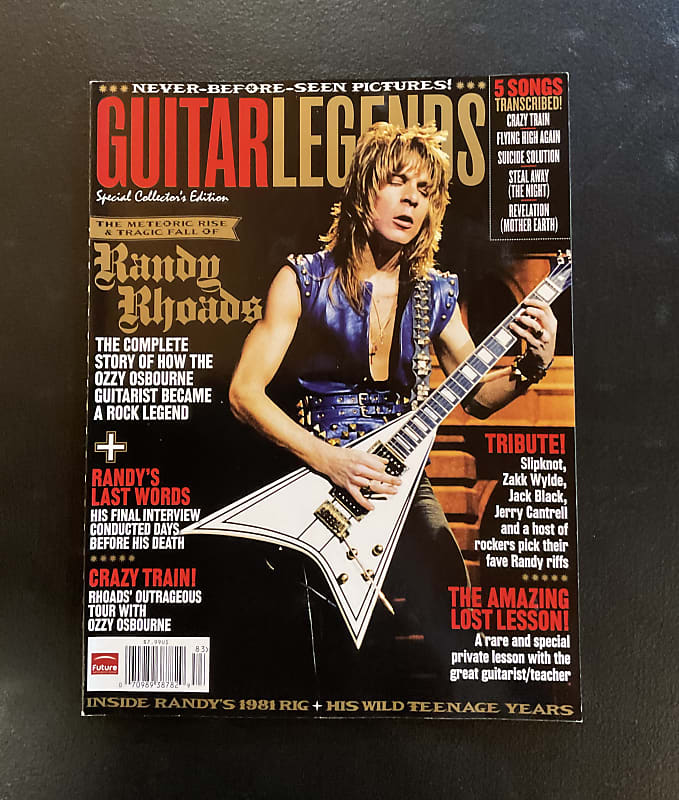Guitar World Magazine Guitar Legends 2011 - Randy Rhoads | Reverb