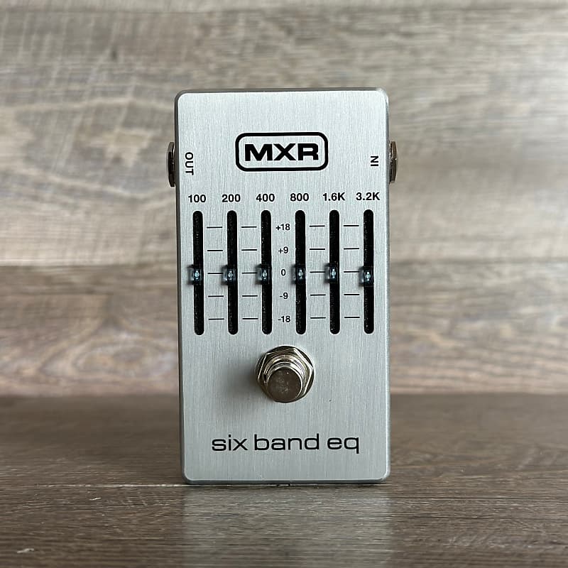 MXR Six Band EQ Pedal | Reverb
