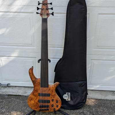 HUMAN BASE Germany Jonas Fretless 6-String Bass - Exhibition | Reverb