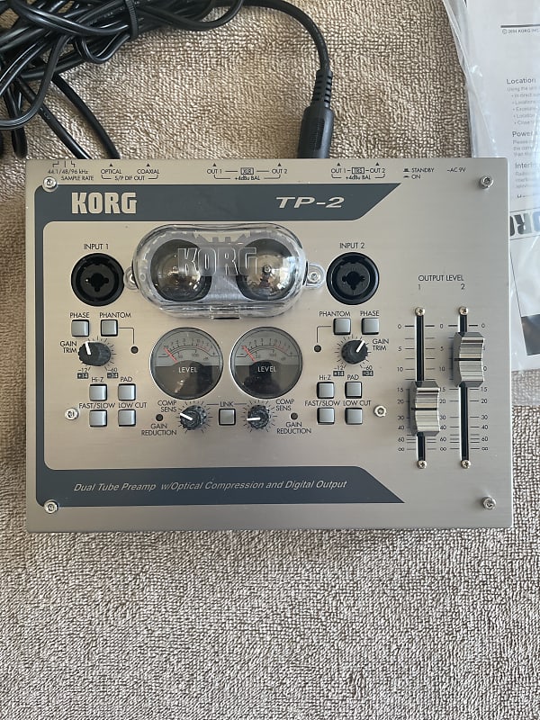 Korg TP-2 1990’s - Silver | Reverb
