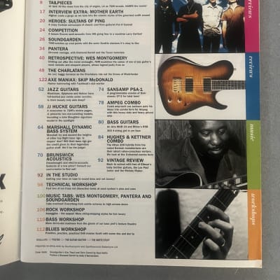 Guitar Magazine UK Soundgarden Kim Thayil Pantera Wes | Reverb