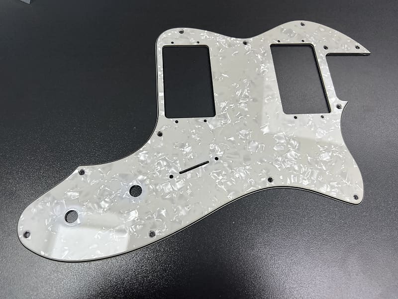 Squier 70s Thinline Telecaster Pearloid Scratchplate | Reverb