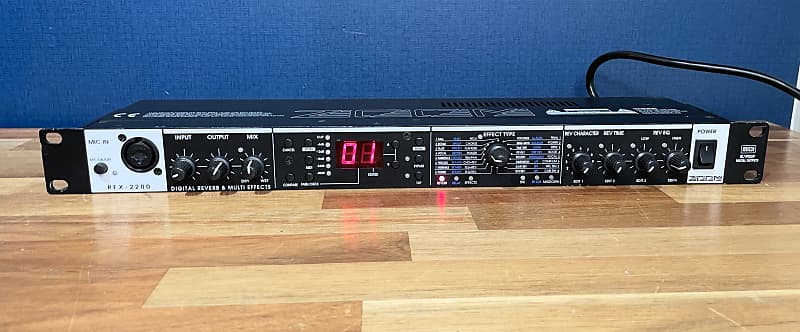 Zoom RFX-2200 Rack Mount Digital Reverb / Multi-Effect | Reverb