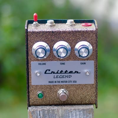 Critter - LEGEND (Tube Screamer Style Pedal.) Charge Pump+All | Reverb