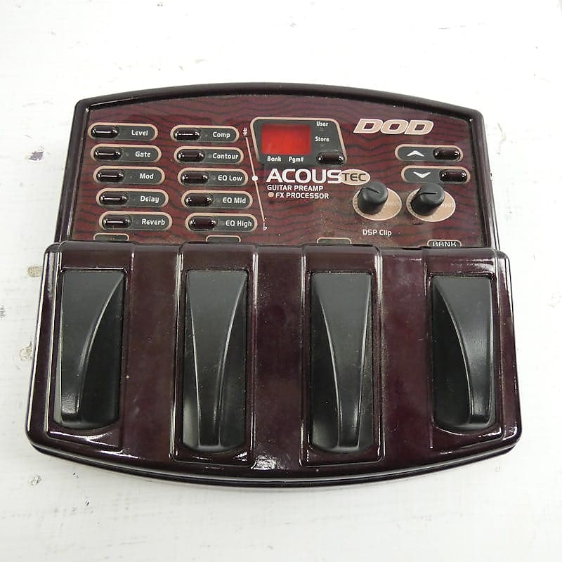 Used DOD ACOUSTEC MULTI EFFECTS Guitar Effects Multi FX | Reverb
