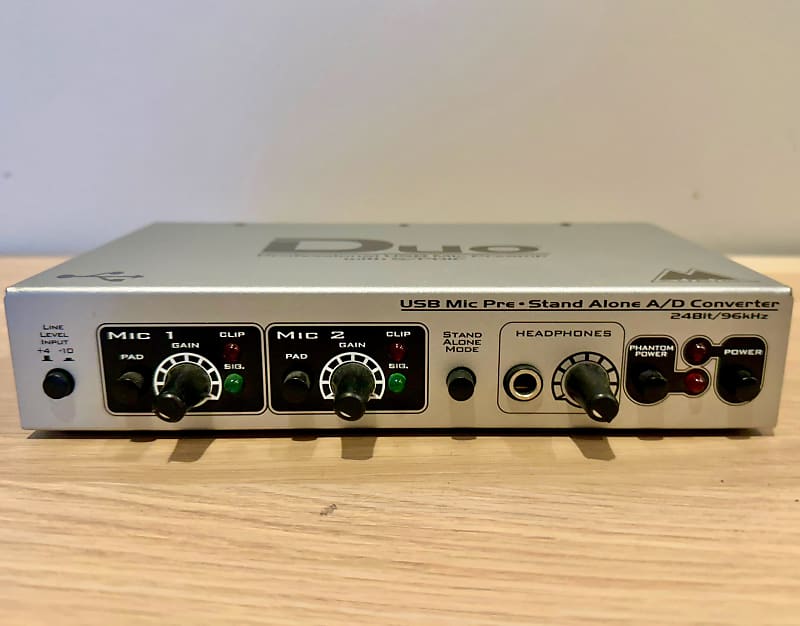 M-Audio Duo Interface 24bit/96kHz Professional Mic Preamp / | Reverb