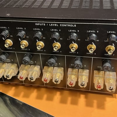 B&K 7270 Series II 7 Channel Amplifier 90's - Black | Reverb