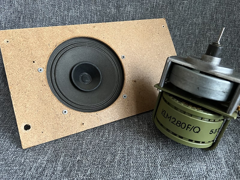 Studer Revox Model 36 -Parts - Papst Motor + Speaker | Reverb