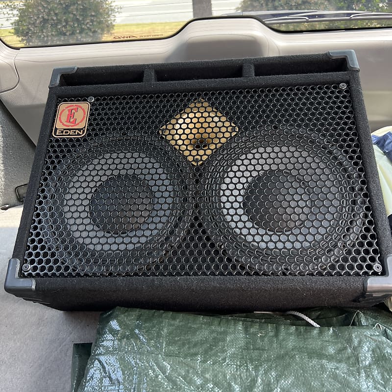 Eden Amplification D210MBX-4U 4 Ohm Bass Monitor Wedge | Reverb