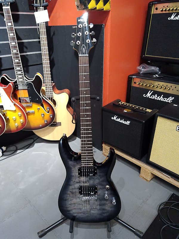 Schecter C-6 Plus CHBU | Reverb