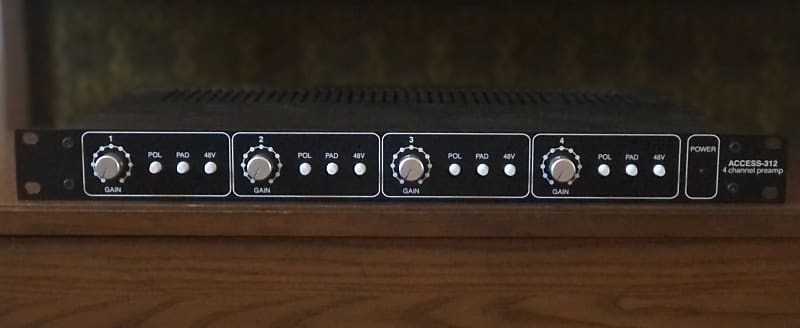 API 312 4-Channel Preamp Clone | Reverb