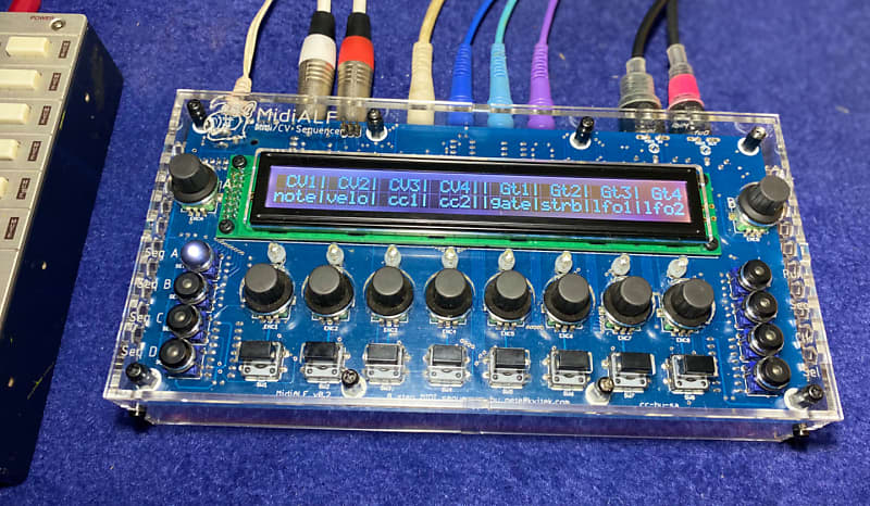 MidiAlf Midi/CV/Gate Step Sequencer | Reverb