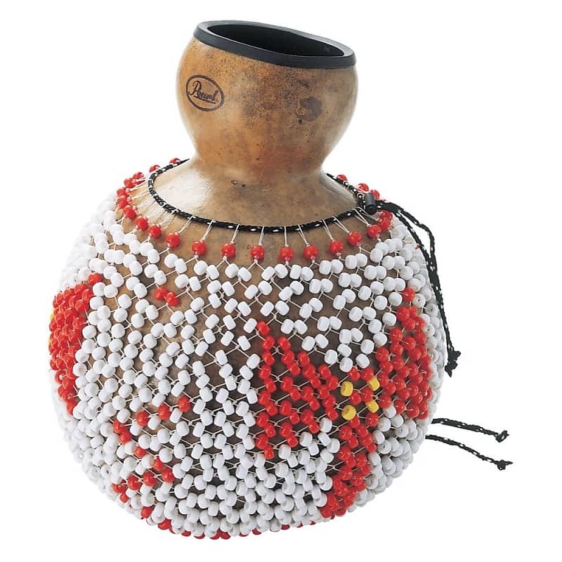 Pearl Traditional Natural Gourd Shekere Caja | Reverb