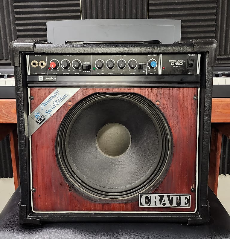 Crate G-60 75th Anniversary W/Footswitch & cable | Reverb